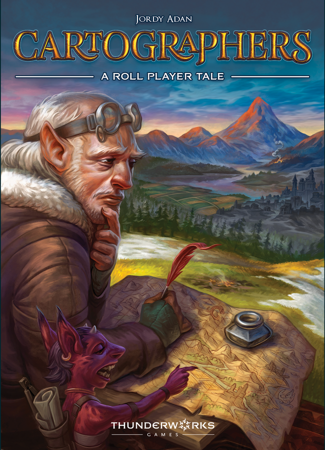 Review: Cartographers: A Roll Player Tale